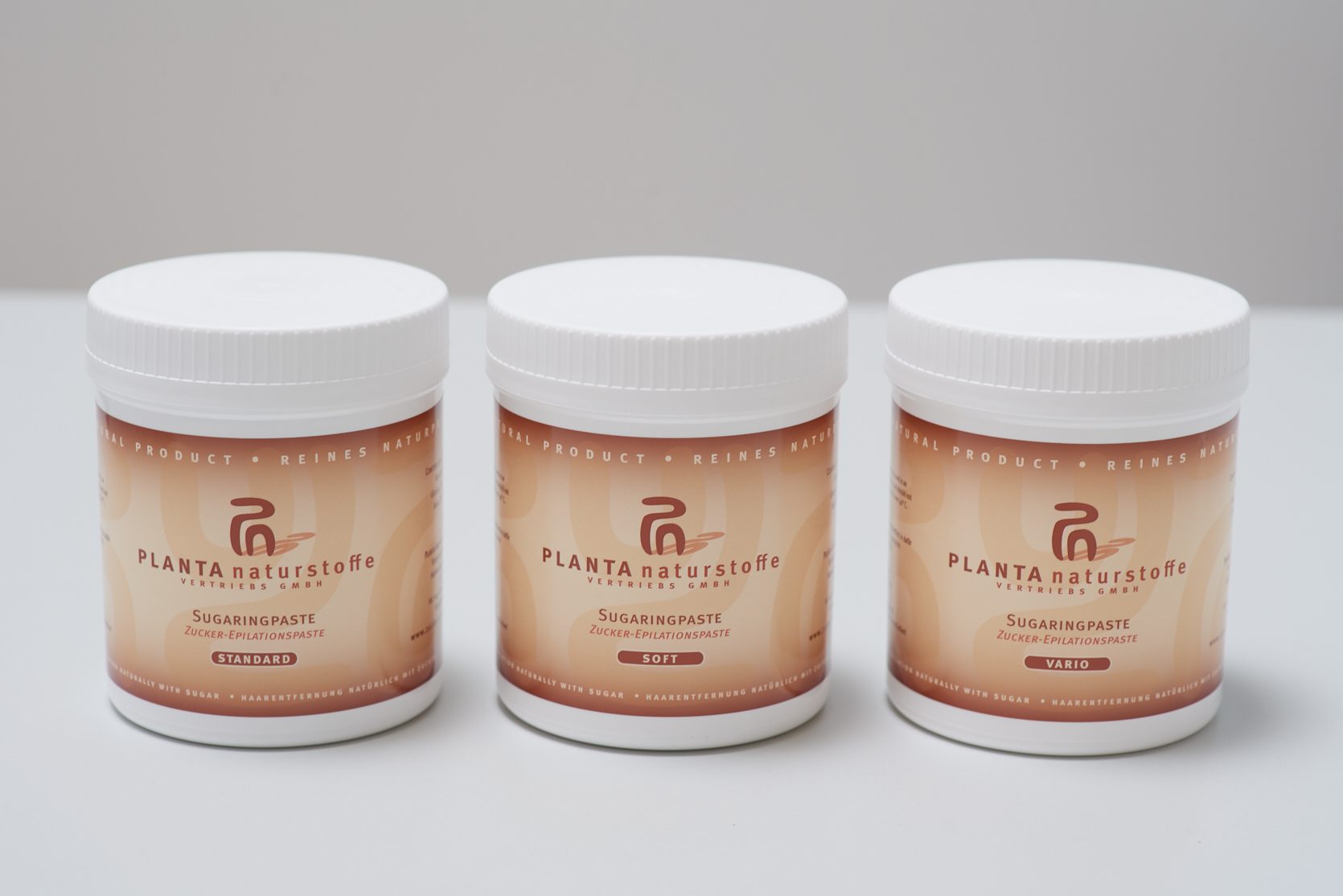 Zuckerpasten von Planta Natur - Top Qualität von Profis für Profis